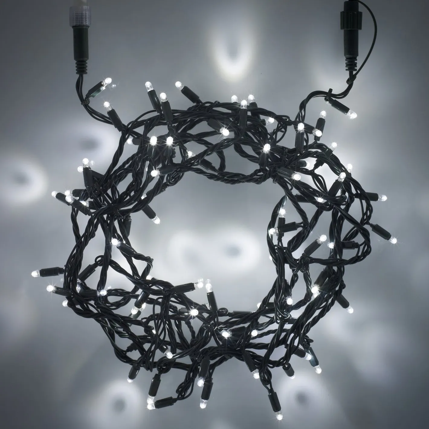 Core Connect 10m 100 White Connectable Fairy Lights Green Cable ...